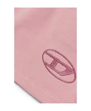 DIESEL® Logo-embroidered Drawstring-waistband Skirt