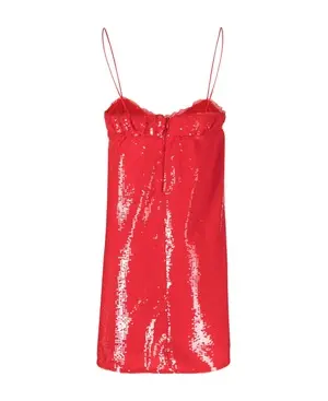 GANNI Sequin Embellished Mini Dress