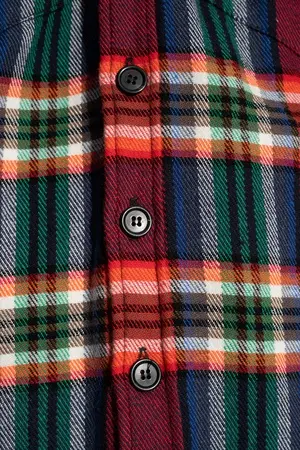 Dsquared2 Checkered Hooded Overshirt Jacket