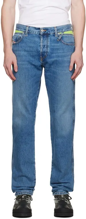 DIESEL® 1995 D-sark Mid-rise Straight Jeans