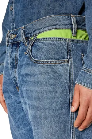 DIESEL® 1995 D-sark Mid-rise Straight Jeans