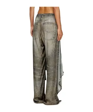 DIESEL® P-aloma Wide-leg Trousers