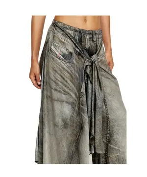 DIESEL® P-aloma Wide-leg Trousers
