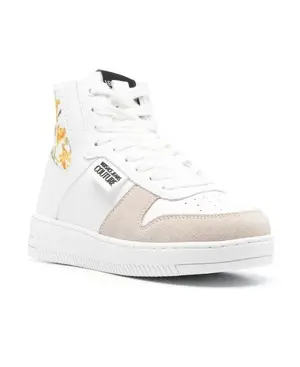 Versace Baroque-panel High-top Sneakers