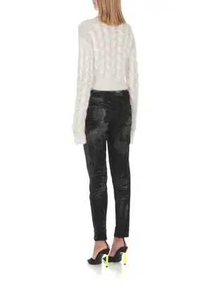 Dsquared2 Logo Patch Skinny Jeans