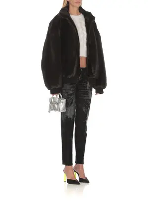 Dsquared2 Logo Patch Skinny Jeans