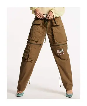 Dsquared2 Patch-detailed Tapered Drawstring Cargo Trousers
