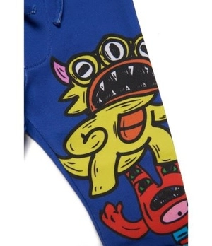 Dsquared2 Graphic-print Cotton Track Trousers