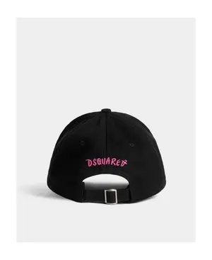 Dsquared2 Logo-appliqué Cotton Baseball Cap