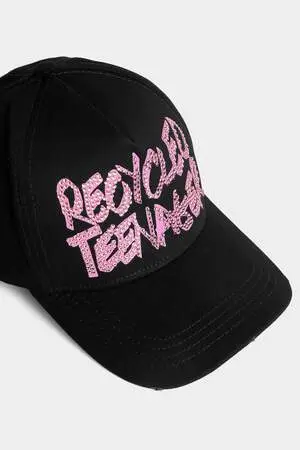 Dsquared2 Logo-appliqué Cotton Baseball Cap