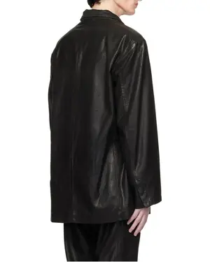 DIESEL® Long-sleeve Denim Blazer - Black