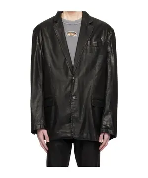 DIESEL® Long-sleeve Denim Blazer