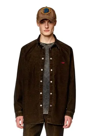 DIESEL® D-simply-over Stretch-cotton Shirt