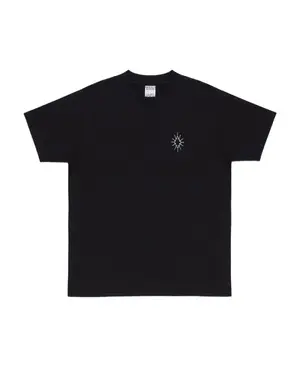 MARCELO BURLON COUNTY OF MILAN Eclipse Cross-print Cotton T-shirt - Black
