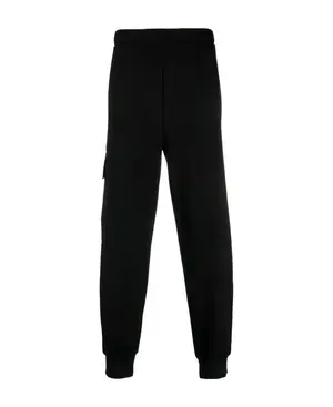 Neil Barrett Cargo-pocket Tapered Trousers - Black