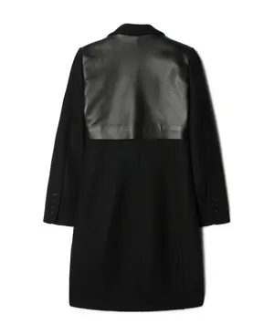 Off-White Belted Single-breasted Coat