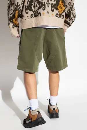 Dsquared2 Logo Printed Cargo Shorts