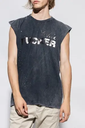 Dsquared2 Slogan-print Cotton Tank Top