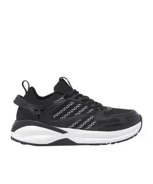 Dsquared2 Dash Panelled Mesh Lace-up Sneakers - Black