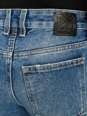 Off-White Mid-rise Elephant Leg Jeans
