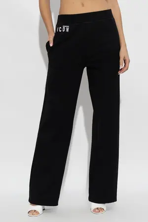 Dsquared2 Logo Printed Elastic Waist Sweatpants