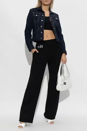 Dsquared2 Logo Printed Elastic Waist Sweatpants