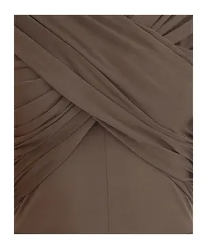 PATOU Draped Midi Dress