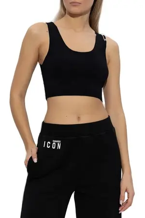 Dsquared2 Sleeveless Crop Top