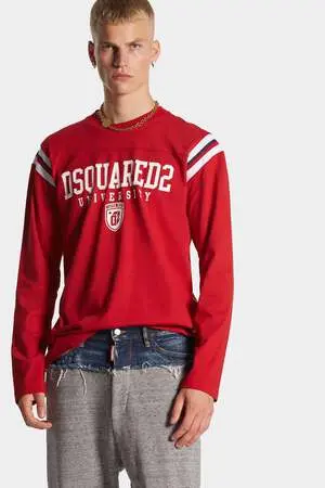 Dsquared2 Logo Printed Crewneck T-shirt