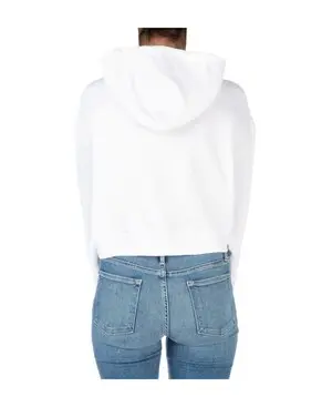 Stella McCartney Logo Print Cropped Hoodie