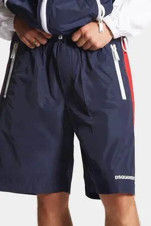 Dsquared2 Logo Printed Knee-length Shorts