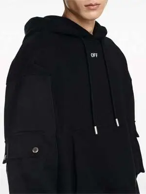 Off-White Logo-print Cotton Hoodie