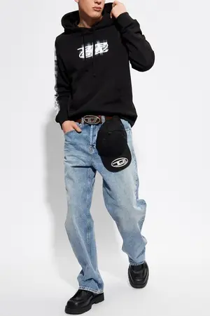 DIESEL® S-ginn-hood-n Drawstring Hoodie