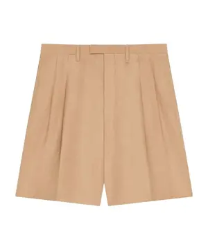 Givenchy Pleated Shorts - Brown