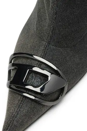 DIESEL® D-venus 80mm Denim Knee-high Boots