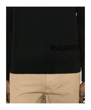 Dsquared2 Flocked-logo Sweater