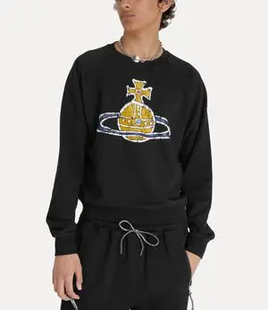 VIVIENNE WESTWOOD Orb Printed Crewneck Sweatshirt
