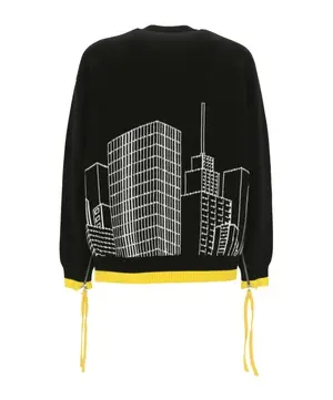 Off-White Skyline Knit Crewneck Jumper