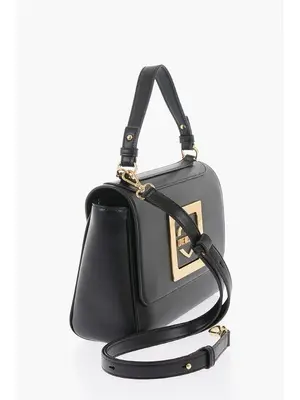 Moschino Logo Plaque Cross Body Bag