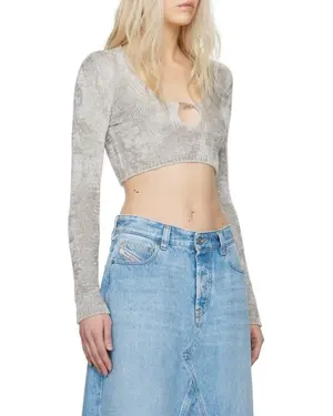 DIESEL® M-cheryl Chenille Knit Jumper