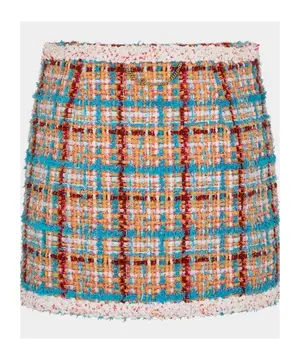 Dsquared2 Upper East Side Bouclé Miniskirt