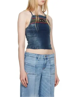 DIESEL® De-pilu-s Denim Top