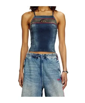 DIESEL® De-pilu-s Denim Top