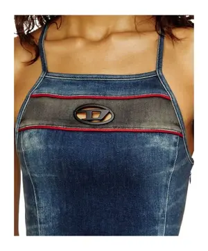 DIESEL® De-pilu-s Denim Top