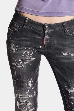 Dsquared2 Jennifer Distressed Skinny Jeans
