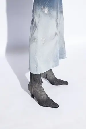 DIESEL® D Allas Denim Ankle Boots