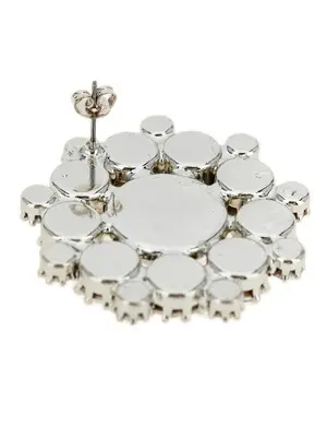 Magda Butrym Rose Drop Embellished Cluster Earrings