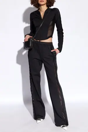 Dsquared2 Logo-tape Straight-leg Panelled Track Pants