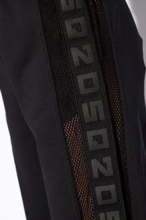 Dsquared2 Logo-tape Straight-leg Panelled Track Pants