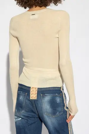 Dsquared2 Ribbed V-neck Pullover